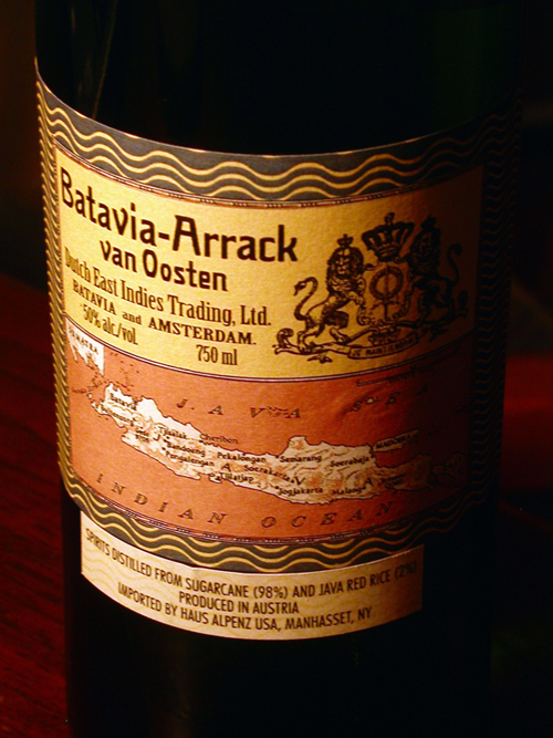 Batavia Arrack, a cousin and distant ancestor of rum - Compagnie des Indes